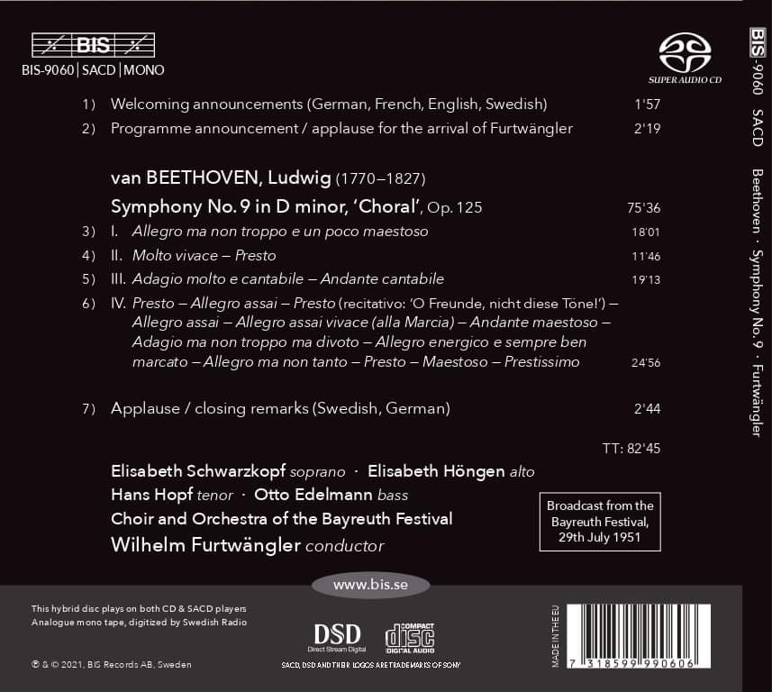 BIS is about to achieve a feat in Furtwängler’s discography – Wilhelm ...